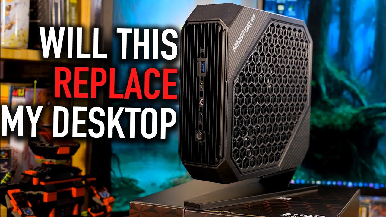 Will I Replace My Desktop With This? Minisforum HX100G Mini PC | Ryzen ...