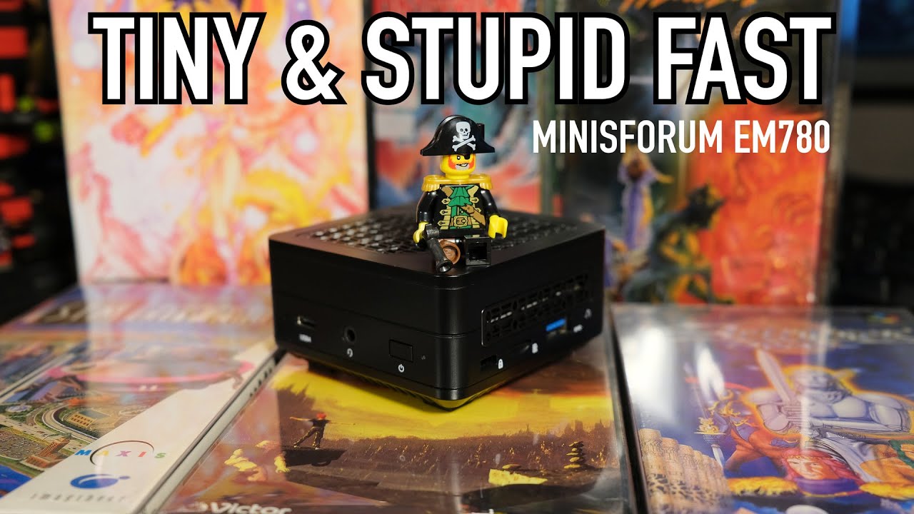 The Fastest, Smallest Mini PC Ever? Minisforum EM780 - Ryzen 7 7840U ...