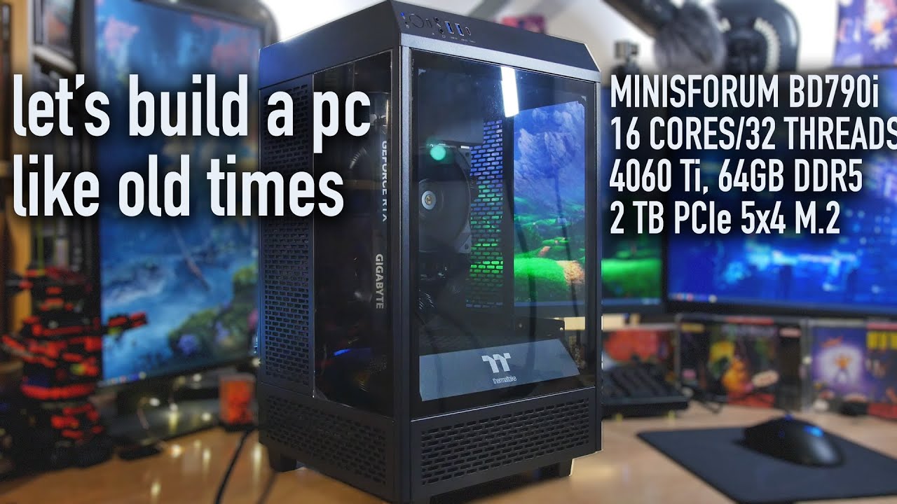 PC Build - MINISFORUM BD790i Ryzen 9, 64GB DDR5, 4060 Ti - Tiny & FAST ...