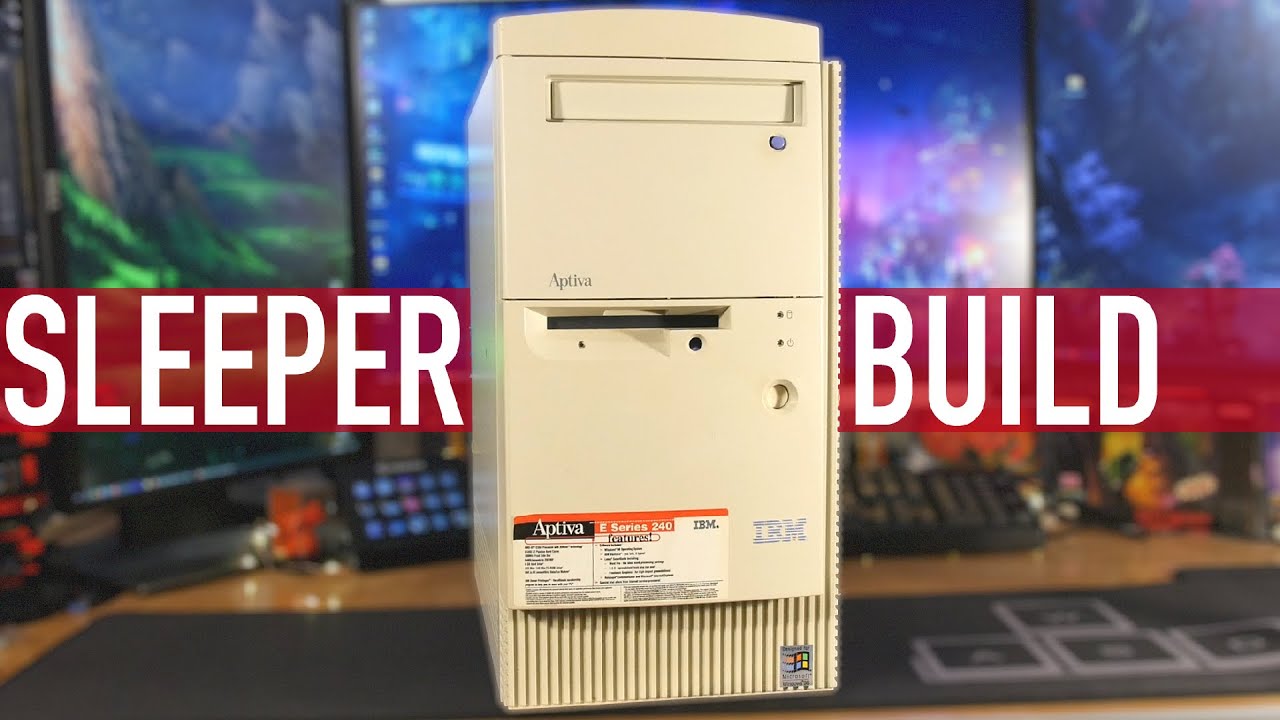 Sleeper Build! IBM Aptiva Ryzen 9 Build Log | tek syndicate