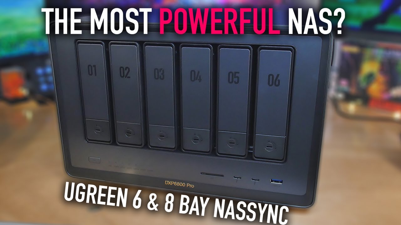 The Most Powerful NAS? UGREEN NAS DXP6800 Pro Full Overview (DXP8800 ...