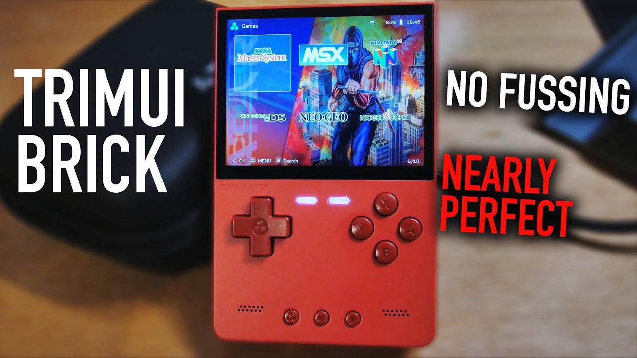 No Fussing, Just Gaming - TrimUI Brick Full Overview - GameBoy-Style ...