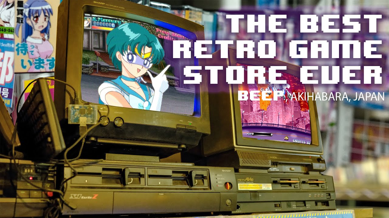 Best Retro Gaming Store in the World? Beep in Akihabara, Tokyo, Japan ...