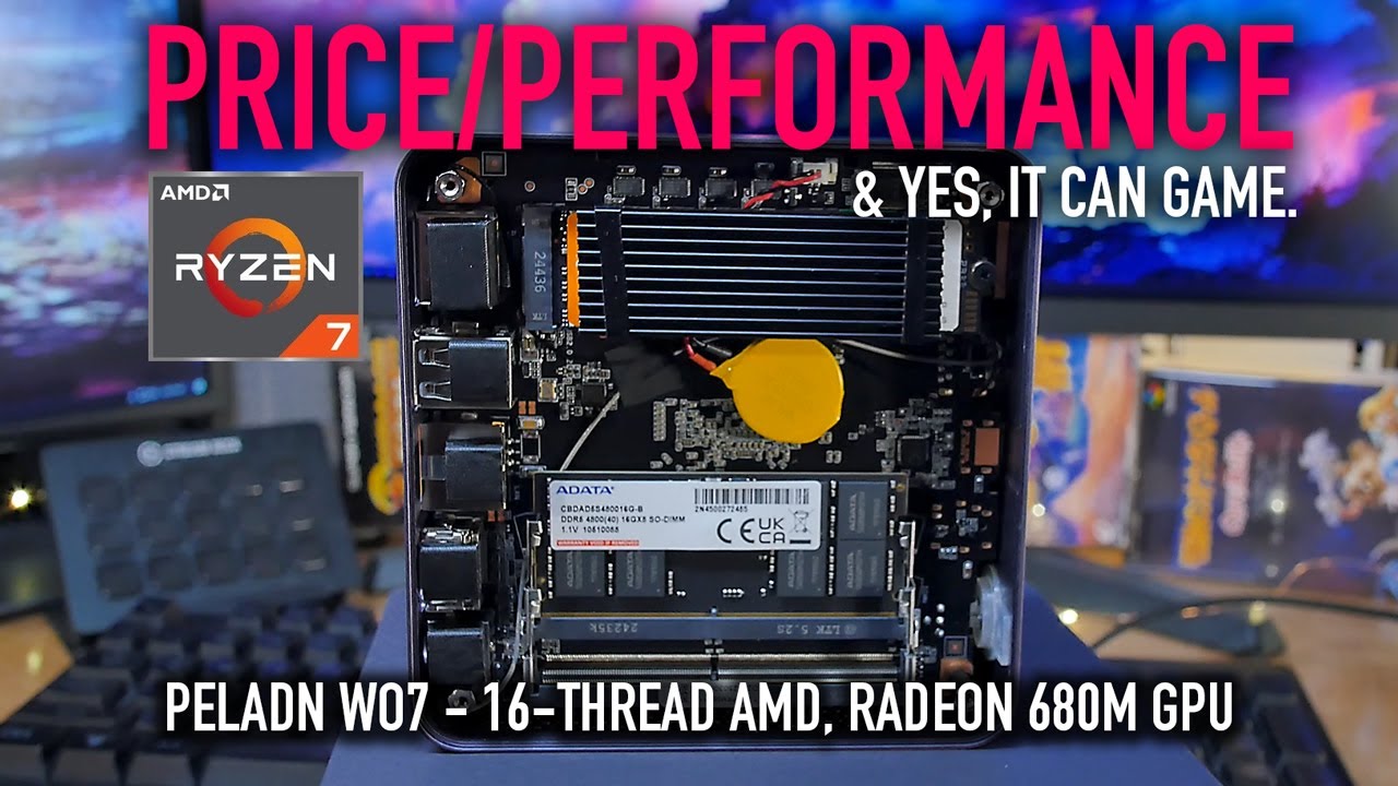 Price to Performance Beast? Peladn WO7 7735U - AMD 16 Thread CPU ...