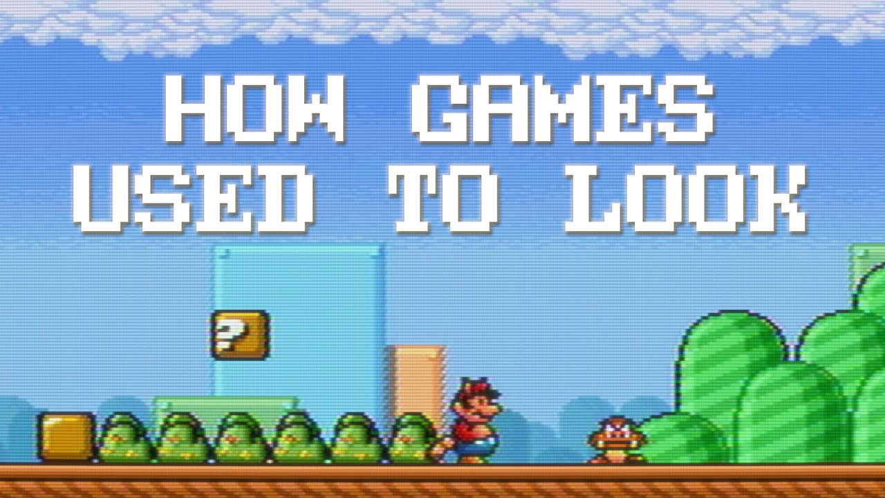 How Games Used to Look: Why Retro Gaming on a CRT Looks WAY Different ...