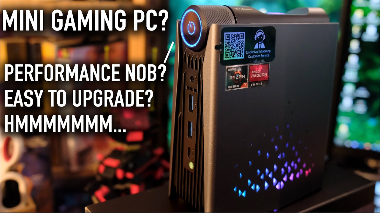Tiny Gaming PC With Performance Nob | Ace ACEMAGIC AMR5 Ryzen Mini PC ...
