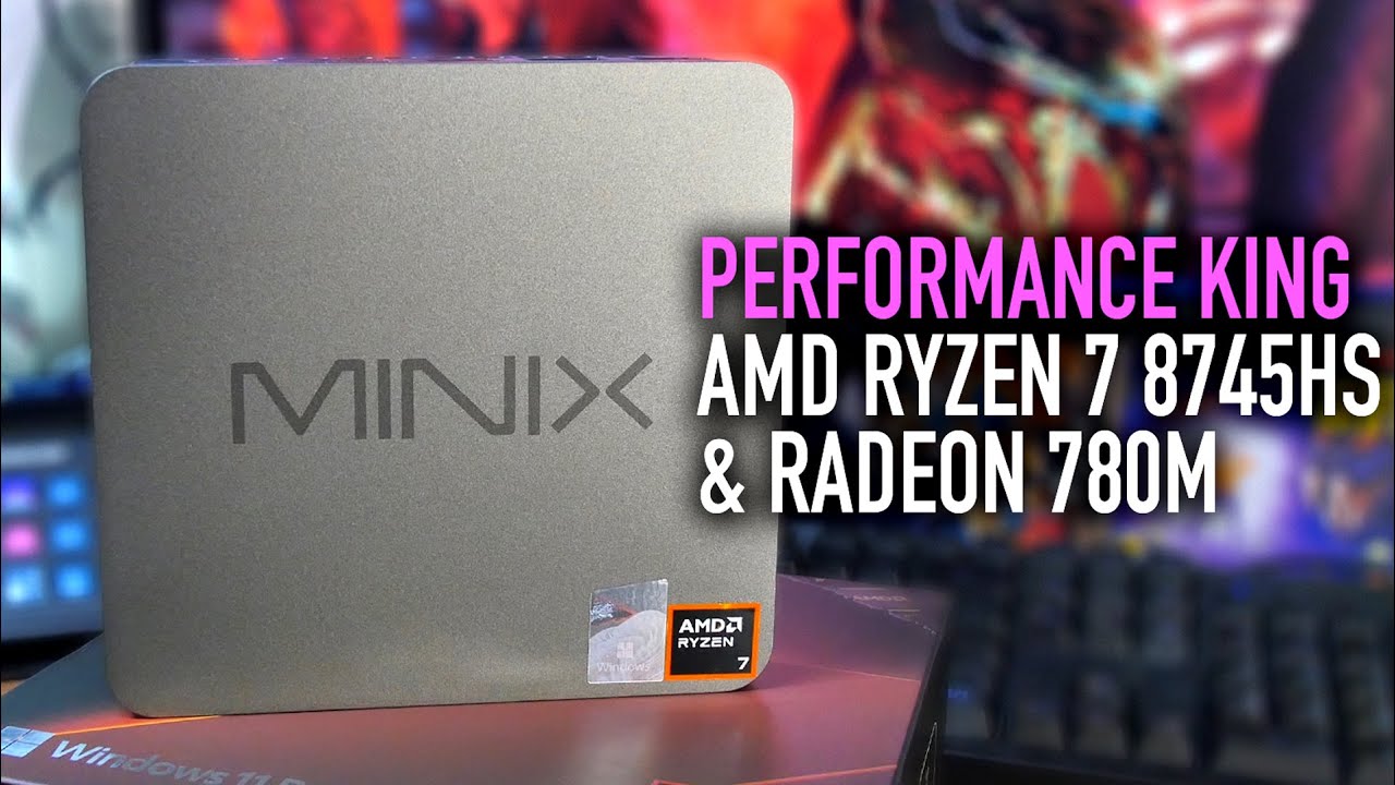 I LOVE the AMD 8745HS & Radeon 780M- Minix NGC NR774 Mini PC | tek ...