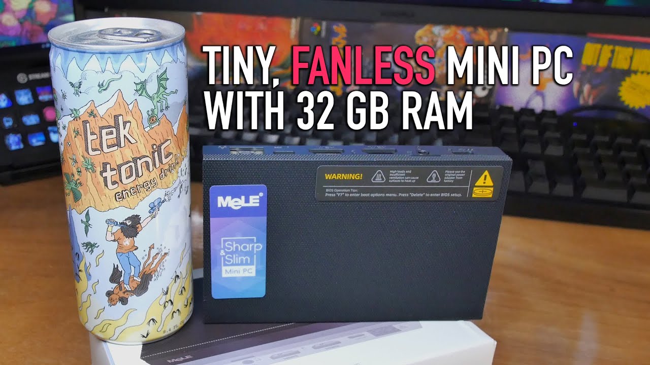 Fanless Mini PC - MeLE Quieter4C - Intel N100 & 32GB DDR5 (WTF?) | tek ...