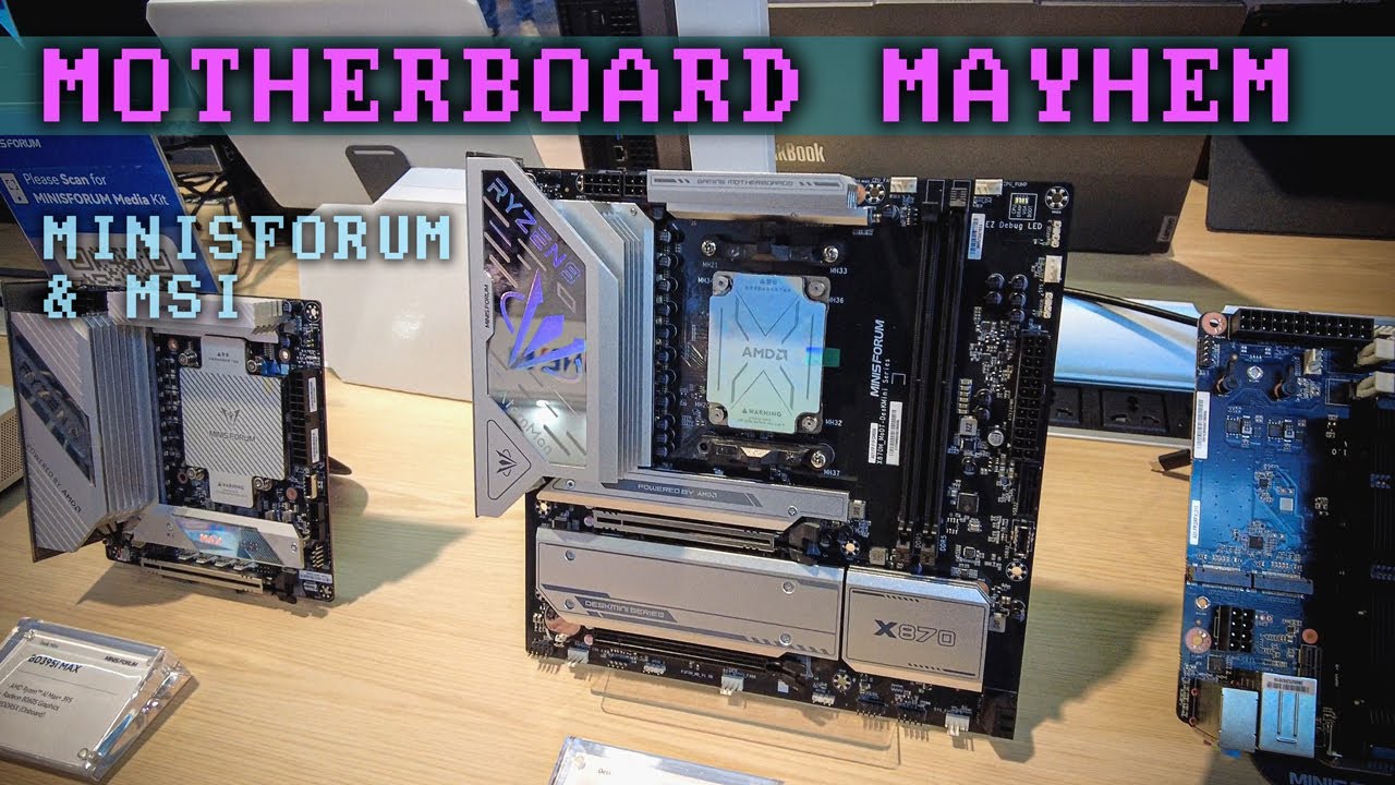 Motherboard Madness: Minisforum, MSI, & More - Featuring Laurent | tek ...